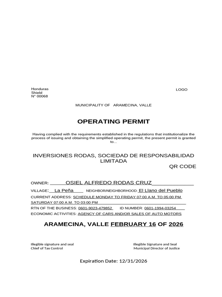 Op Osiel Rodas | PDF