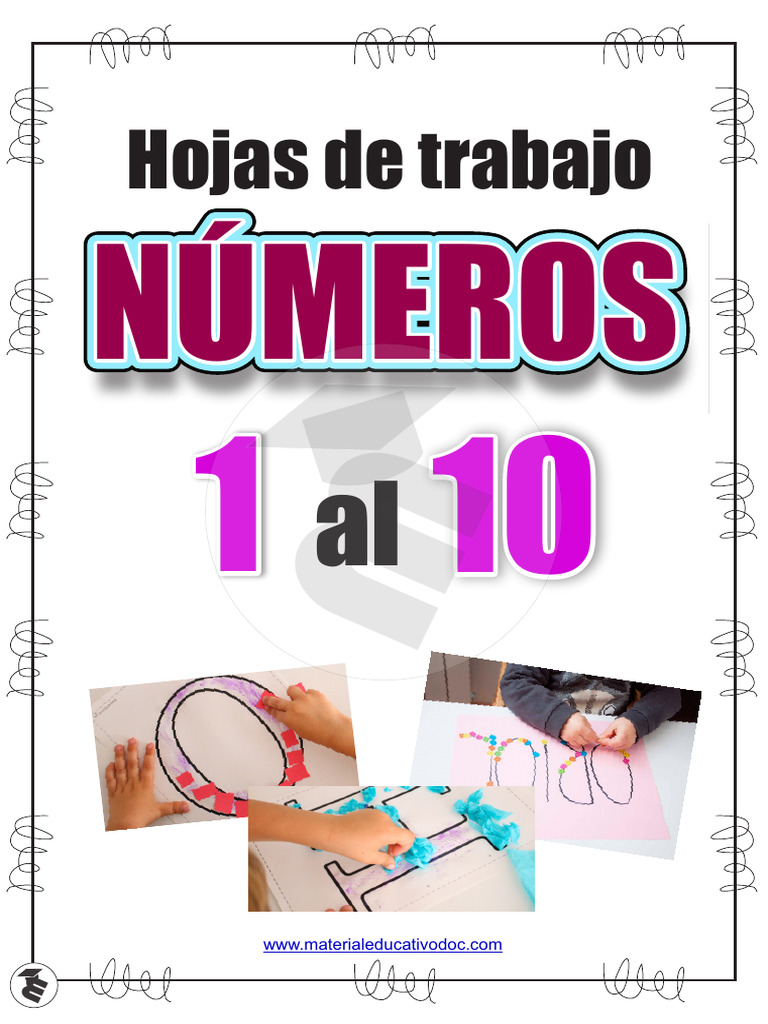 Cuaderno Numeros 0 10 | PDF