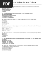 Class 11 Fine Arts Model Test Paper | PDF