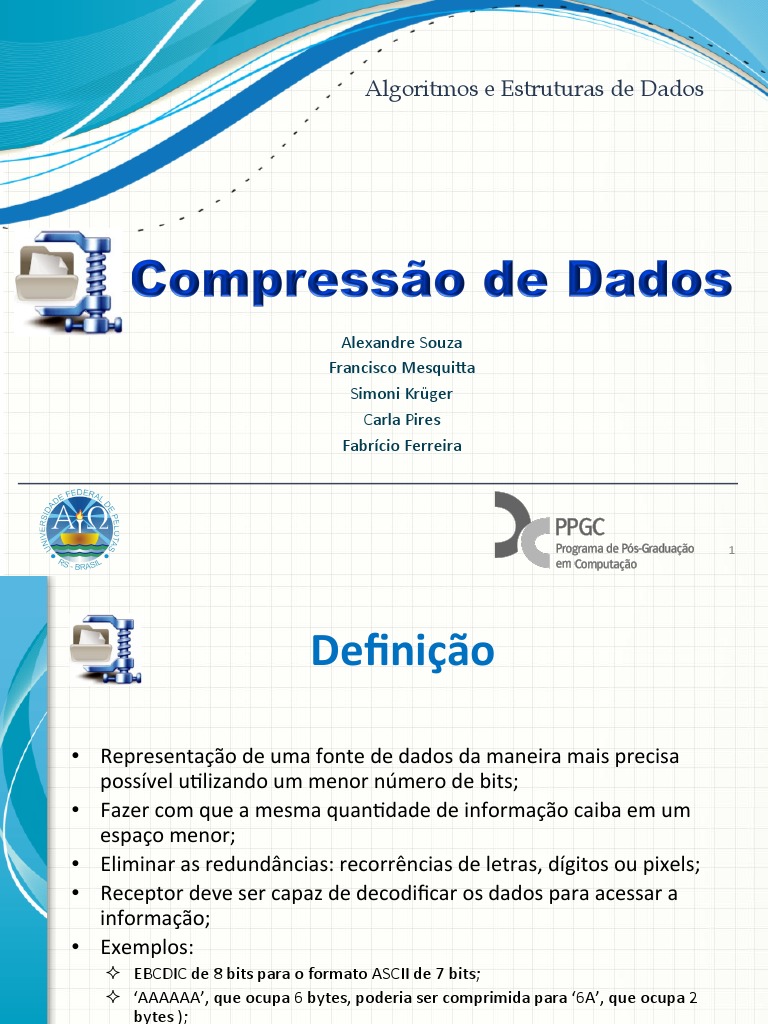 Compressão de Dados - Final (Completo rev 2) | Compressão de Dados ...
