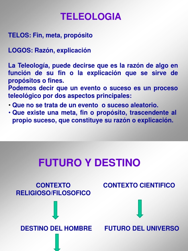 La teleología: explicar los fenómenos naturales a través de sus fines y ...