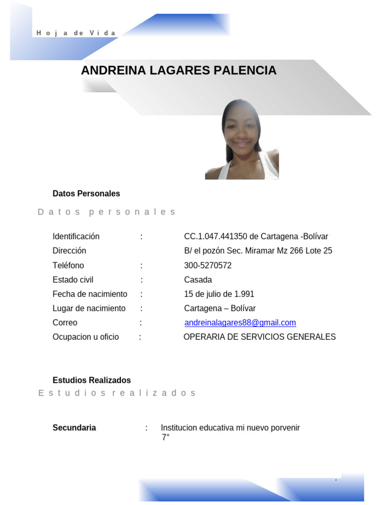Andreina Lagares | PDF