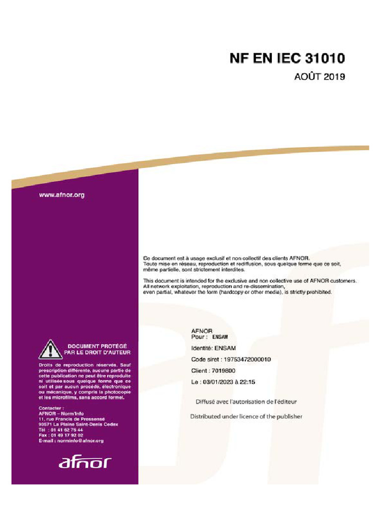 ISO 31010 (1) - Avec Compression | PDF