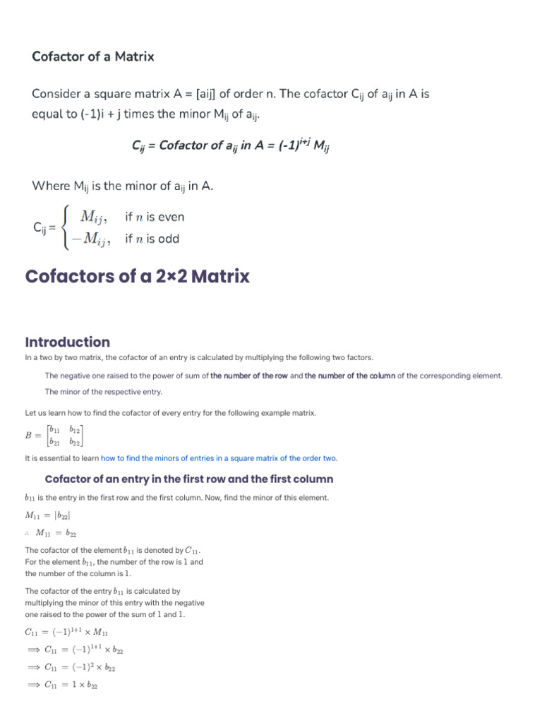 Examples and Practice Questions | PDF | Matrix (Mathematics) | Determinant