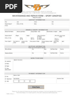 North Face Warranty Return Form | PDF