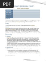 Sample Collection Policy | PDF | Bad Debt | Bankruptcy