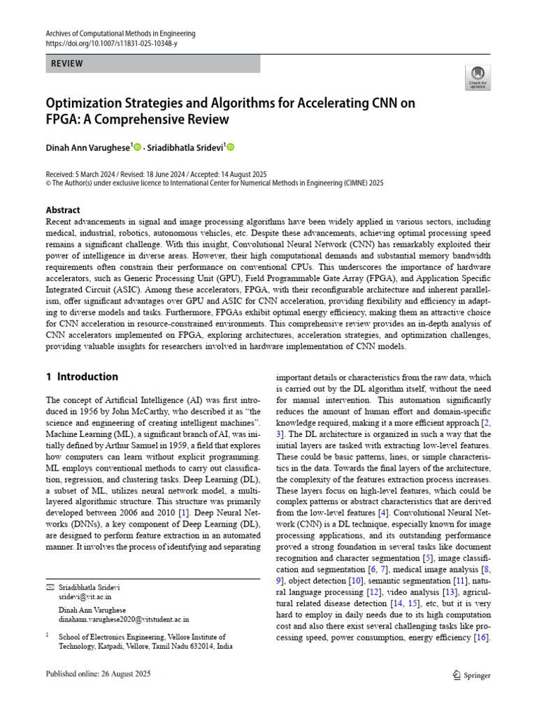 4 - cnn + Fpga 加速 Review | PDF | Field Programmable Gate Array ...