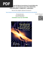 Textbook of Anaesthesia | PDF