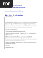 Viva Questions For Java Lab | PDF | Method (Computer Programming ...