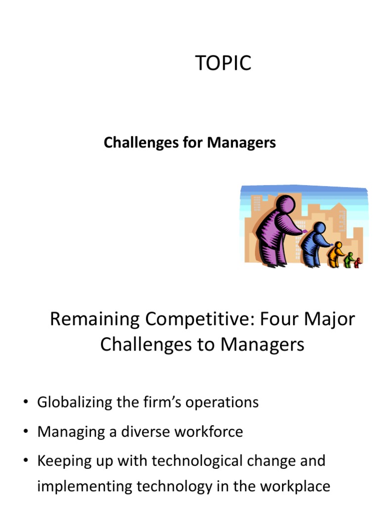 Challenges of Managers | PDF | Layoff | Diversity (Business)