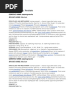 Pariet 20mg: Uses and Dosage Guide | PDF | Gastroesophageal Reflux ...