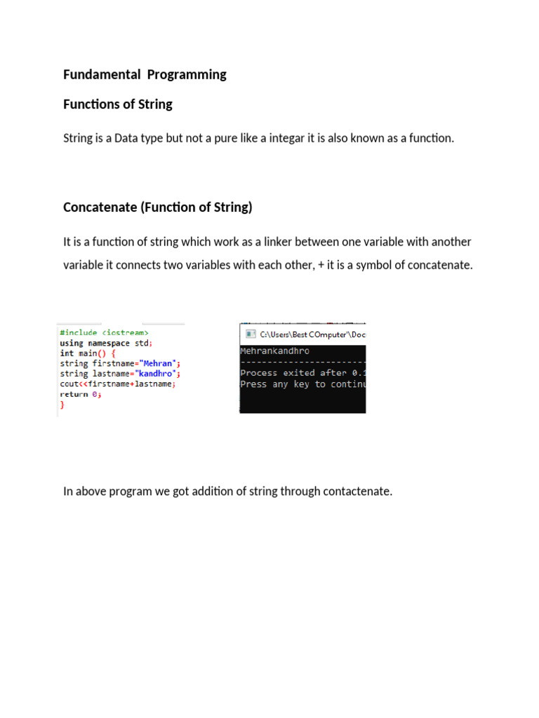 CLEAR LAB MANUAL Fundamental Programming Part 2 Written by Mehran Real ...