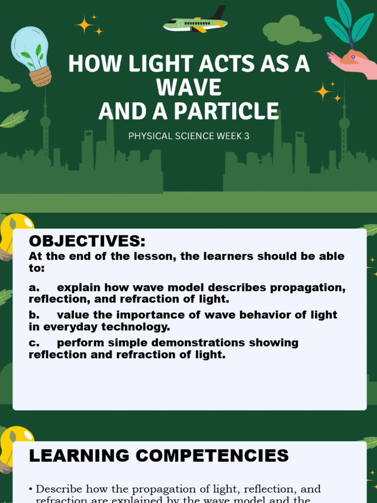 q4 Week 3 Lesson 3 Physical Science | PDF | Refraction | Light