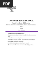 ICT Practical Exam Paper 2 2024 | PDF | Computer File | Databases