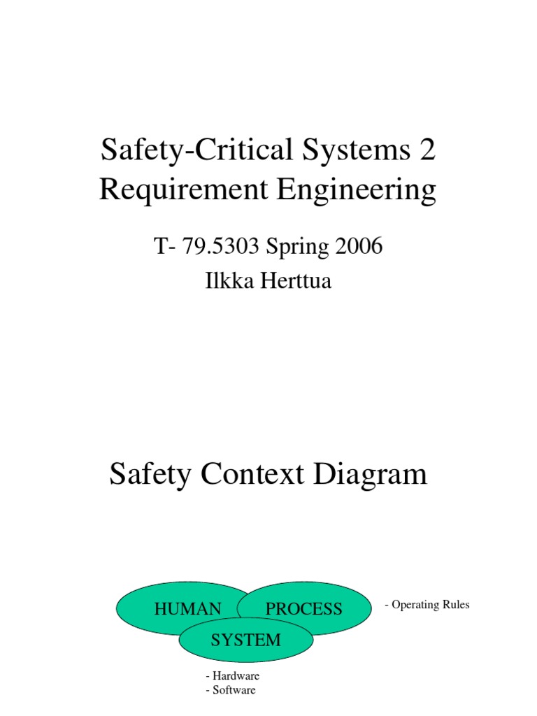 Safety-Critical Systems Overview | PDF | Safety | Risk Management