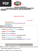 Geography: Unit 1 Overview and Scope | PDF | Geography | Science