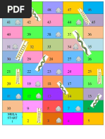 Snakes and Ladders Rules | PDF
