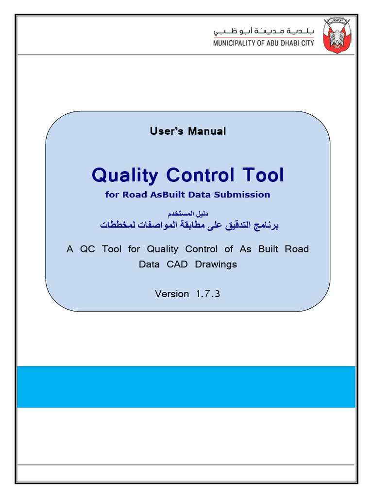 Using Rabds v1.7.3 QC Tool | PDF | Geographic Information System | Auto Cad