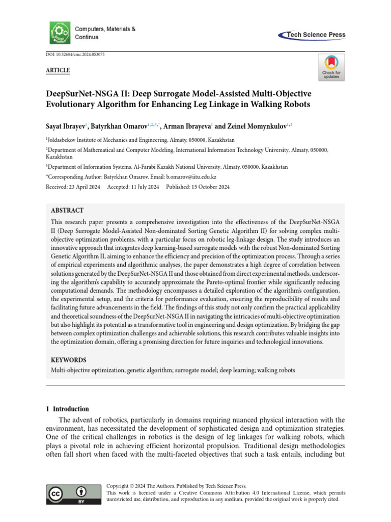 DeepSurNet-NSGA II - Deep Surrogate Model-Assisted Multi-Objective ...