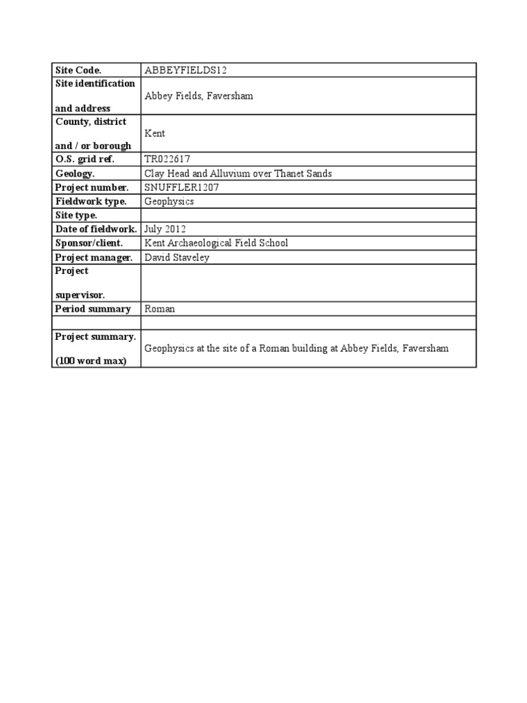 Snuffler 1207 | PDF | Magnetometer | Geophysical Survey (Archaeology)