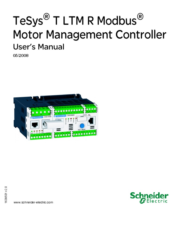 Tesys-T User Manual | Programmable Logic Controller | Relay