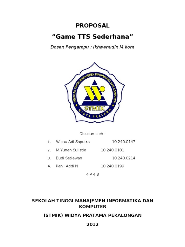 Proposal Animasi | PDF