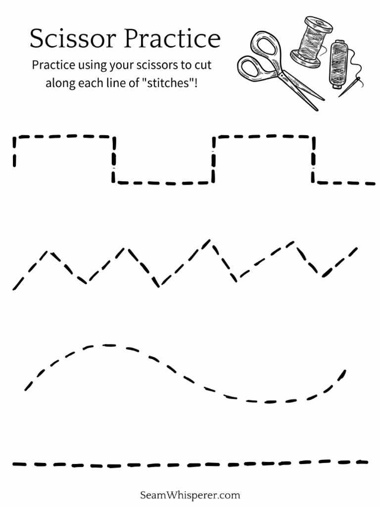 Scissor Practice | PDF
