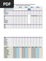 Medical Investigation Chart | PDF