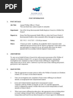 Registration Officer Job Description | PDF | Marriage