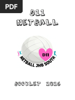Netball Umpiring Rules and Guidelines | PDF | Competitive Games | Rules