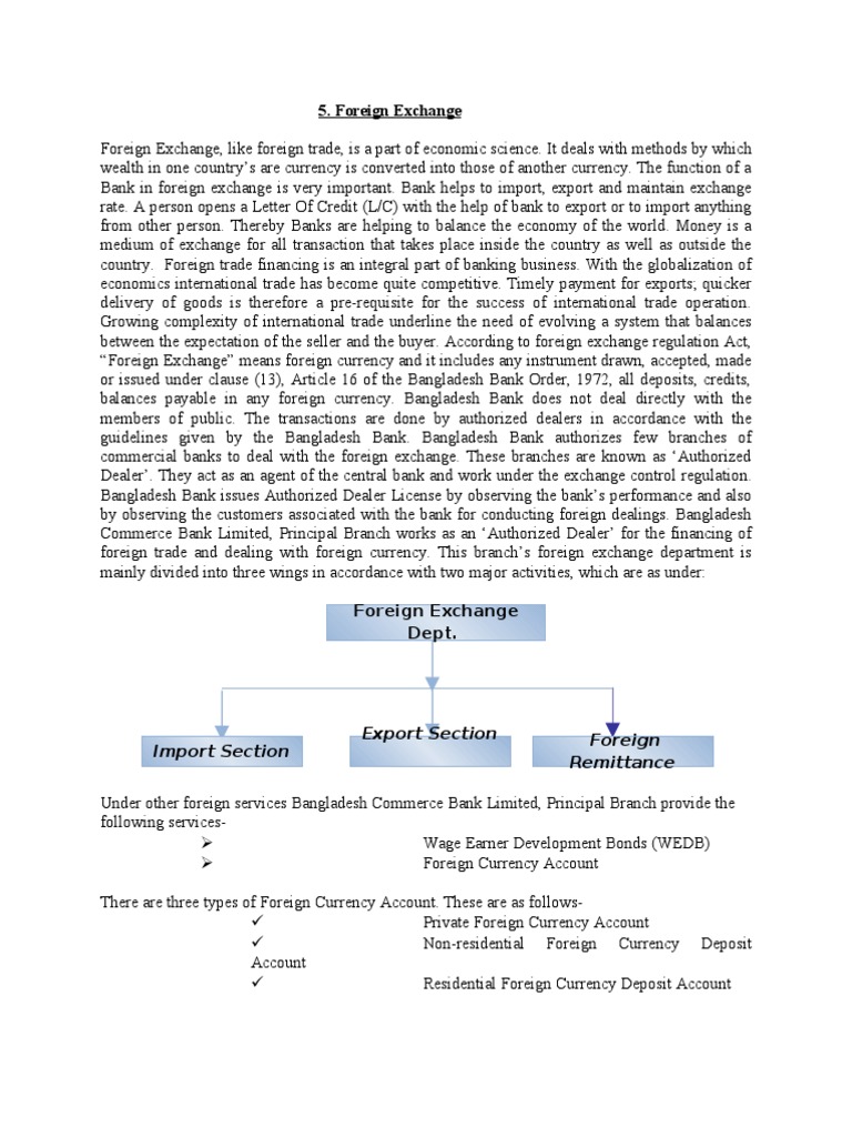 Foreign Exchange BASIC INFO | PDF | Letter Of Credit | Invoice