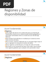 Zonas y Regiones de Disponibilidad en Azure | PDF | Microsoft Azure ...