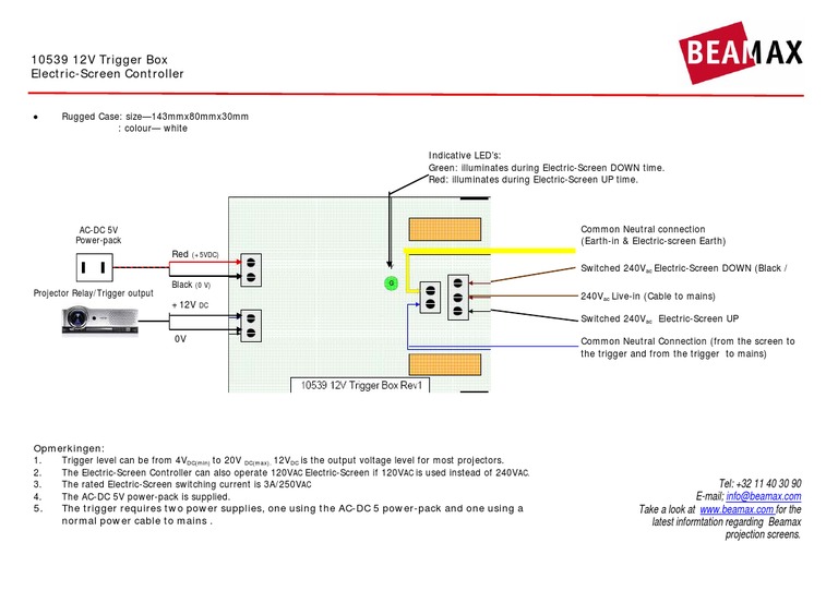 12 Volt Trigger Manual | PDF | Mains Electricity | Direct Current