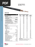 LDF5-50A Coaxial Cable Specifications | PDF | Coaxial Cable ...