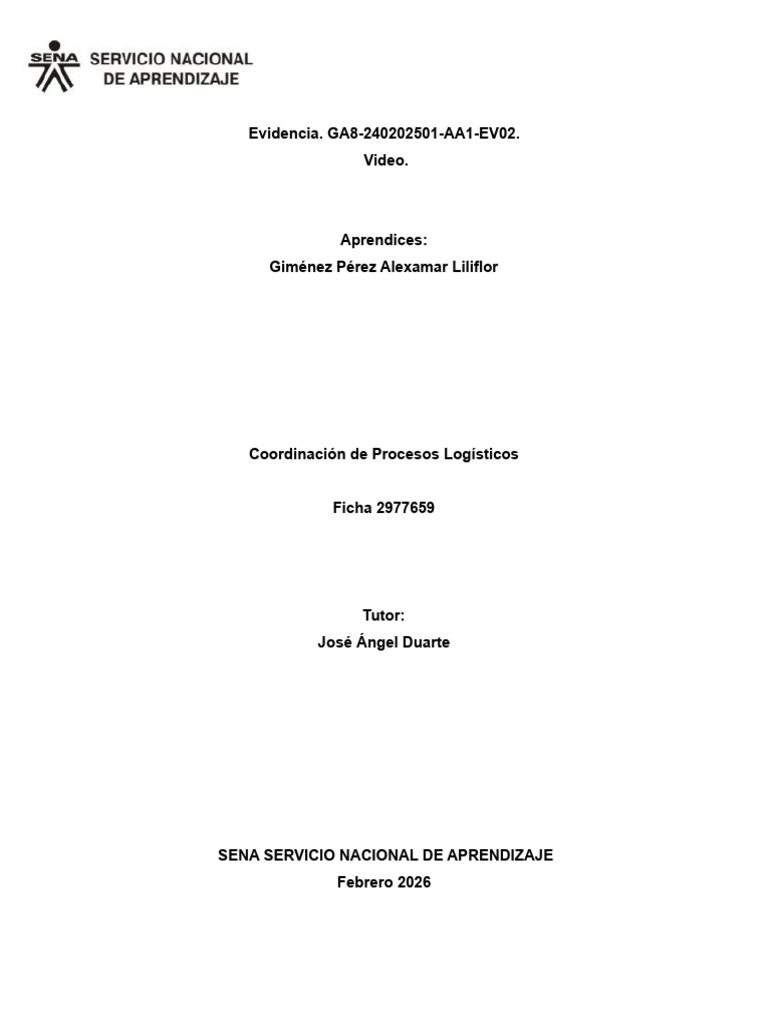 Video GA8-240202501-AA1-EV02. Ingles | PDF