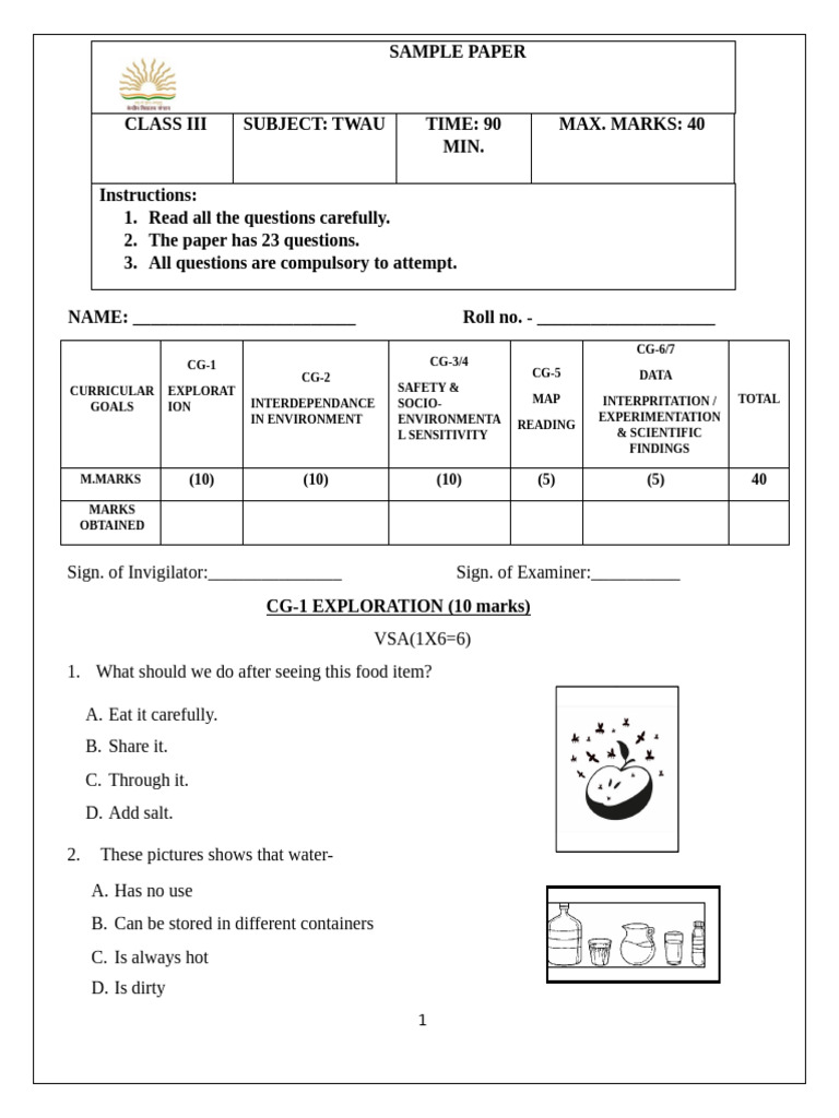 TWAU 3 - Session Ending Exam 25-26 | PDF