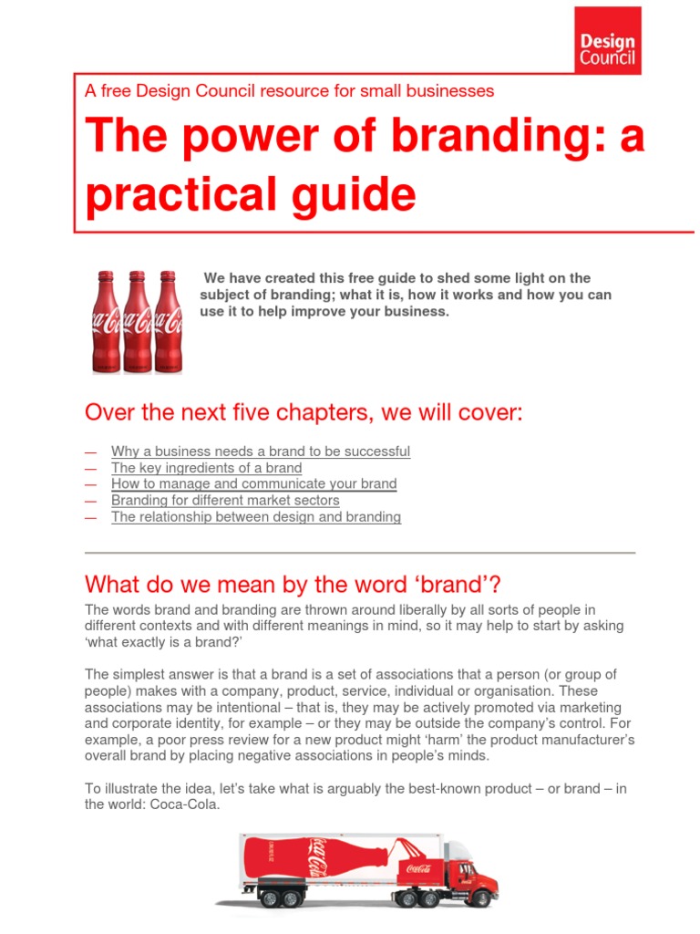 Branding Guide for Small Businesses | PDF | Business