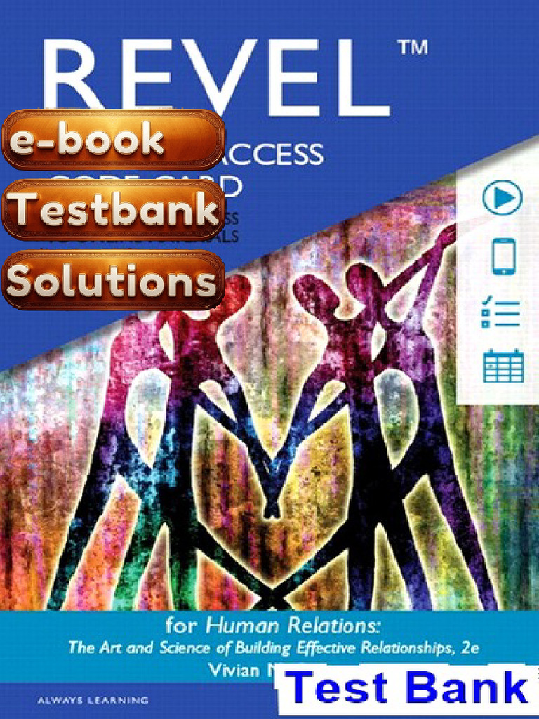 Textbook Human Relations 2nd Edition by Vivian McCann and Vivian ...