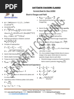 AP Physics 2 Cheat Sheet 2023 | PDF | Capacitance | Force