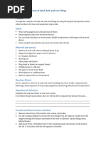 Sand and Salt Mixture Separation Guide | PDF