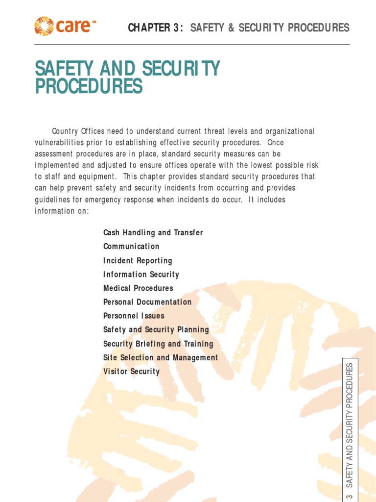 Security Procedures | PDF