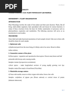 Transpiration Rate Experiment Guide | PDF | Plant Stem | Tissue (Biology)