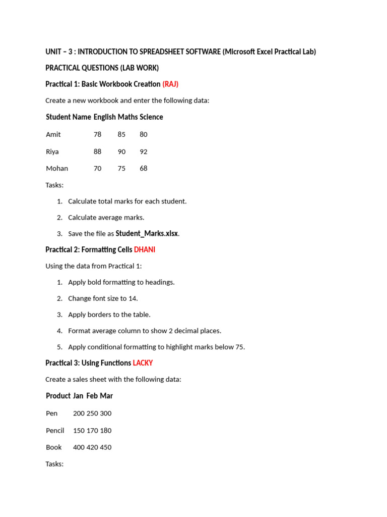 Dha BBW 201 | PDF | Spreadsheet | Software