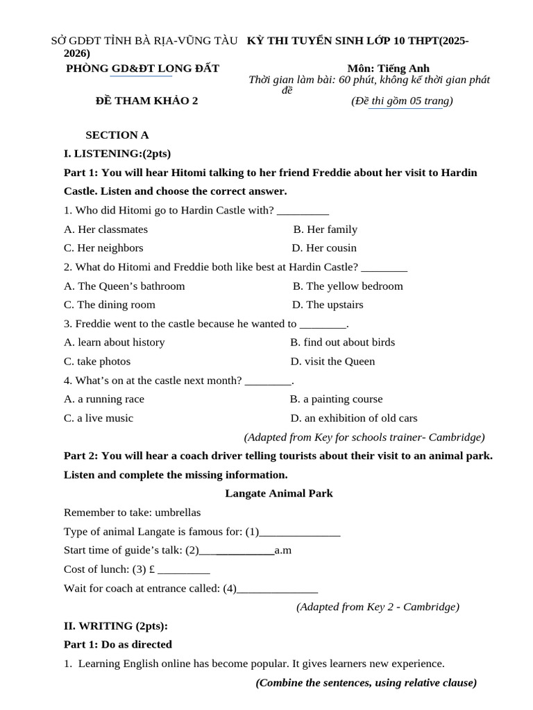 Vl-Ts10-T.anh-Tham Khao So 2 | PDF
