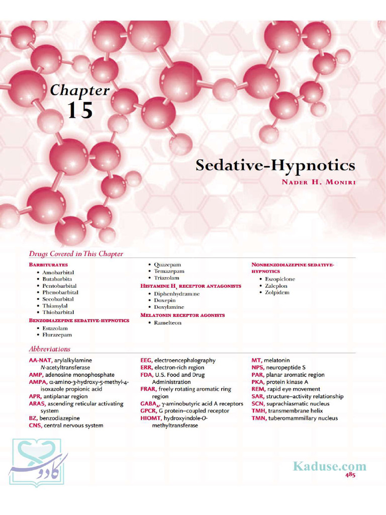 Sedatives and Hypnotics | PDF