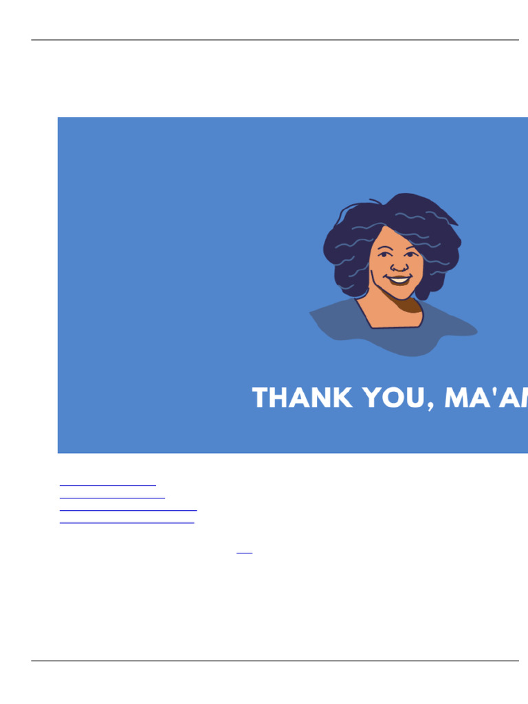 Thank You, Maam - ISC, NBSE, BSEM English Solutions | PDF | Empathy ...