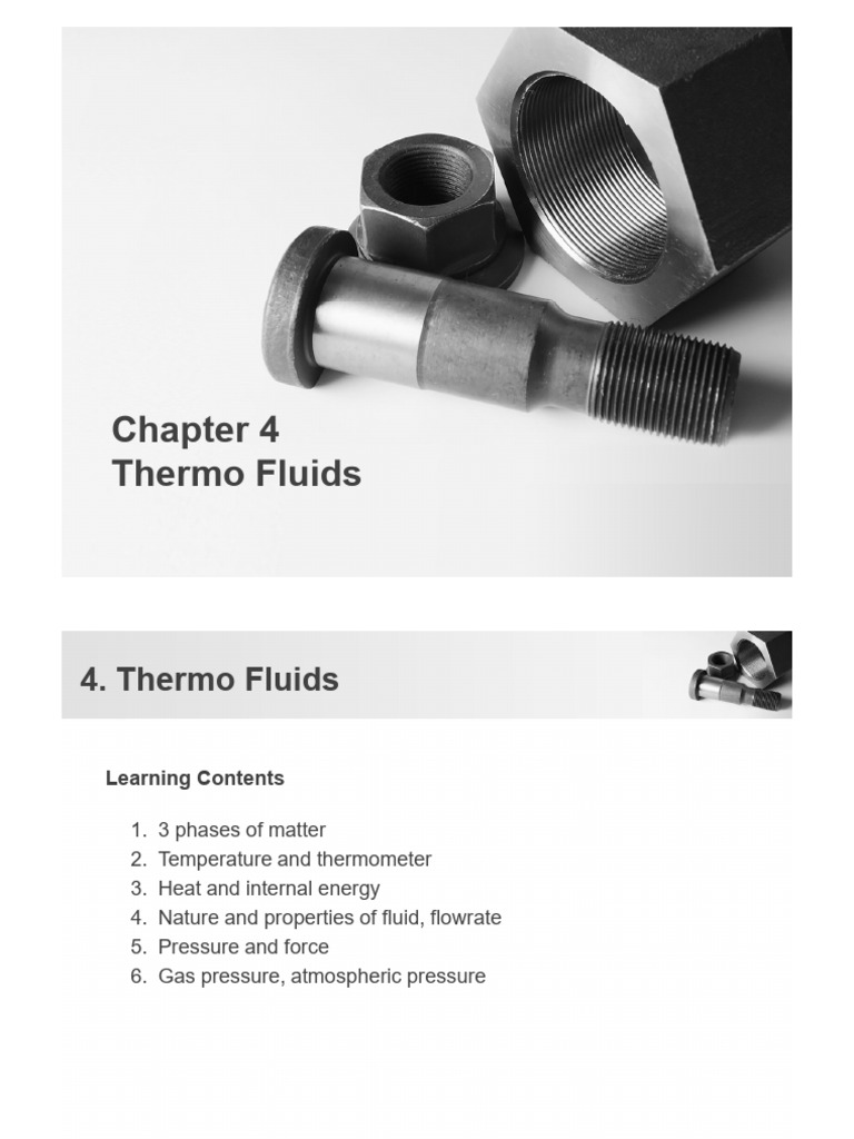 Thermo Fluid (With Notes) | PDF | Temperature | Heat