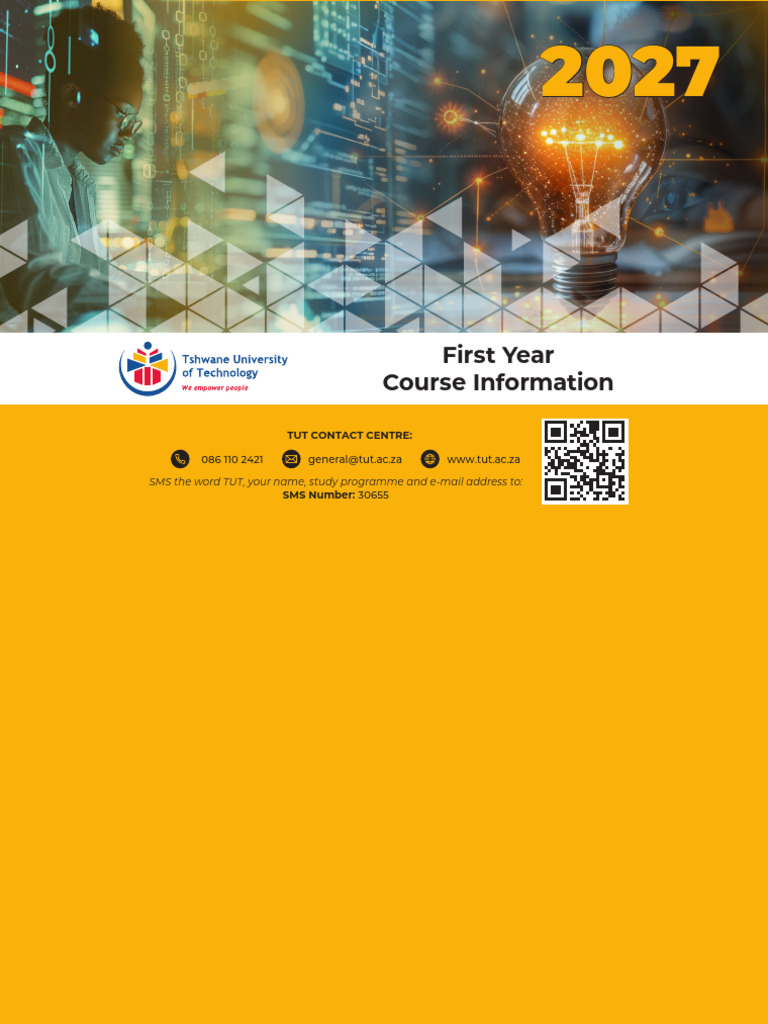 Prospectus 6996107a5901aaf9f7b0707b TUT 2027 Undergraduate Prospectus ...