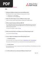 FAB iSave Account Overview and Rates | PDF