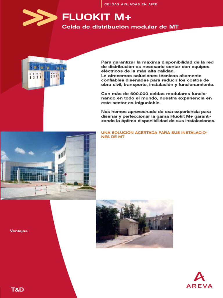 Areva Fluokit M PDF Corriente Alterna Ingenier a De La Energ a
